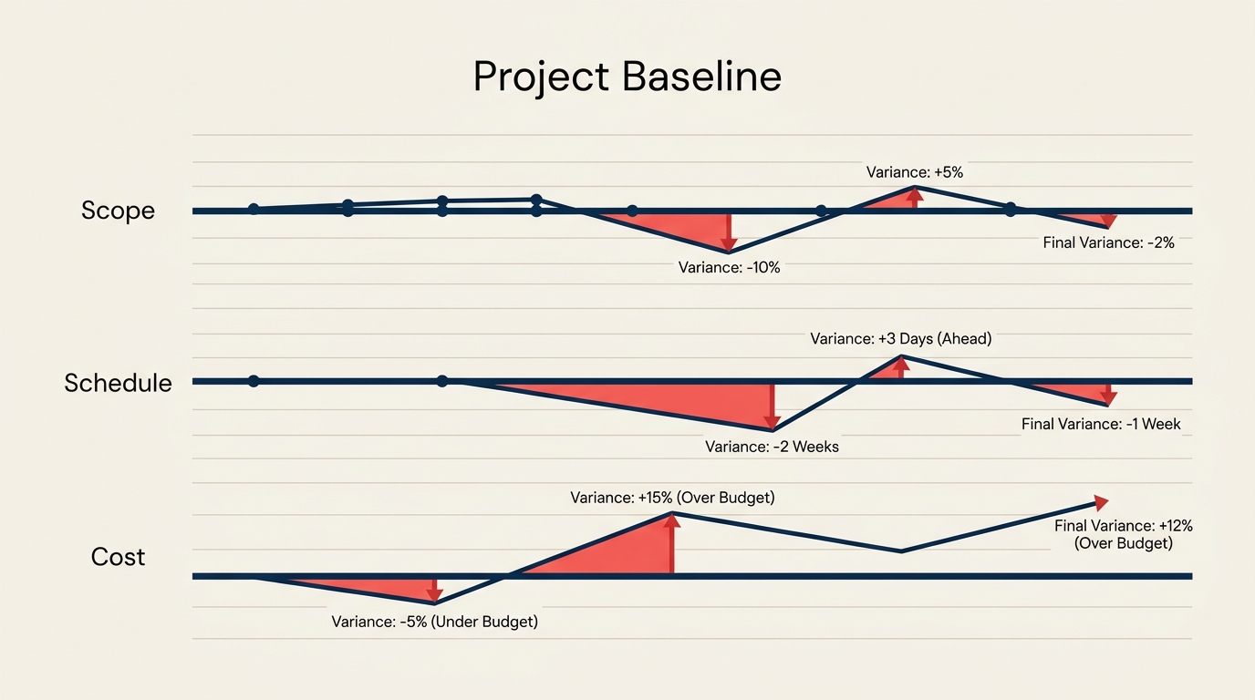 Project Baseline Scope Schedule And Cost Explained Project Baseline Scope Schedule And Cost Explained